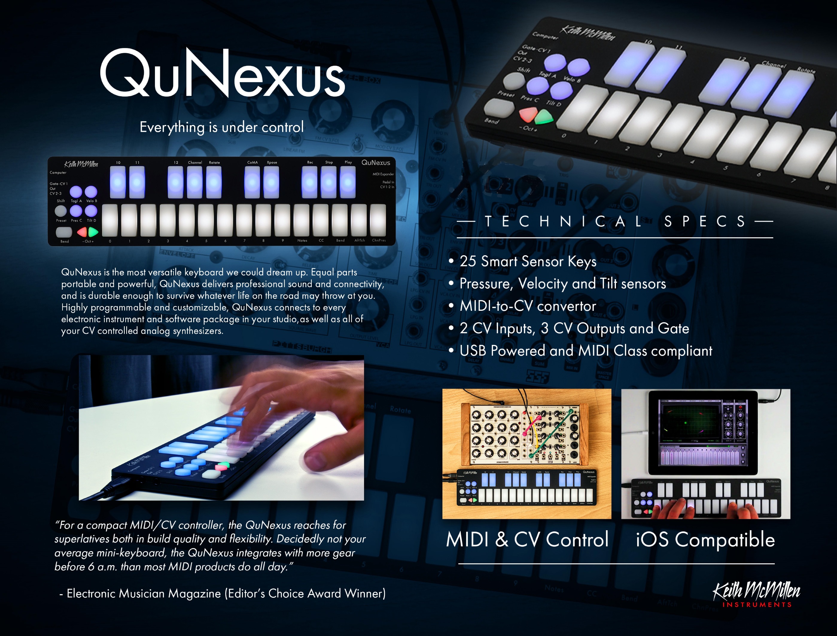 QuNexus | Keith McMillen Instruments