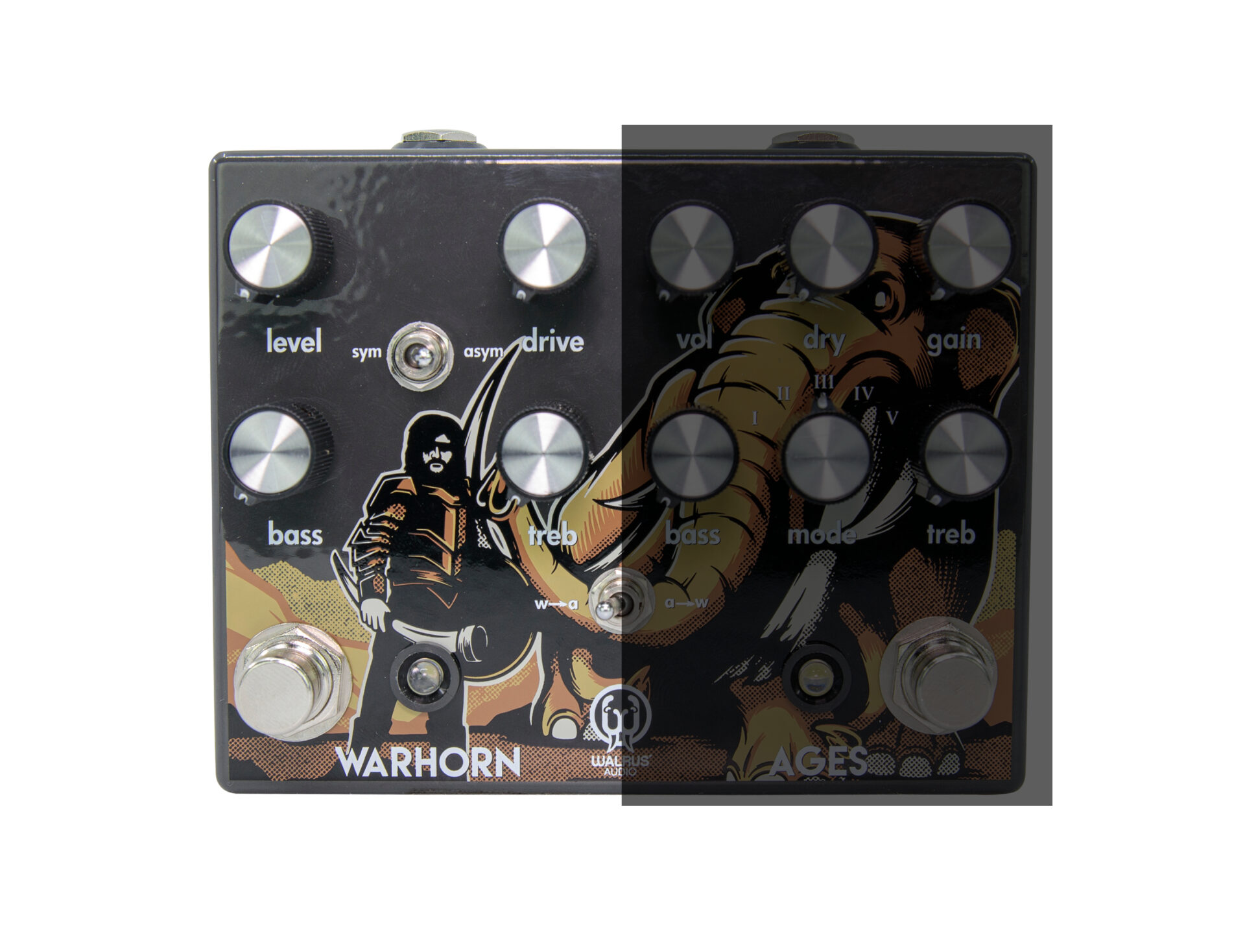 【取扱終了】WARHORN+AGES DUAL OVERDRIVE ~LIMITED EDITION~ | WALRUS AUDIO