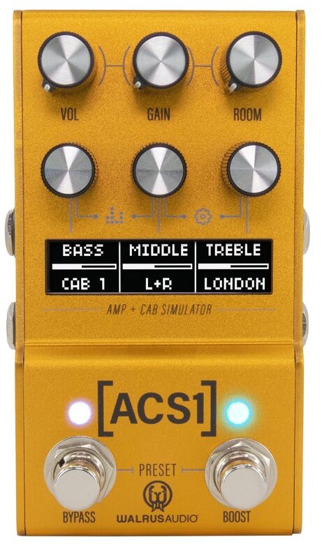 Mako Series MKII: ACS1 Amp + Cab Simulator | WALRUS AUDIO